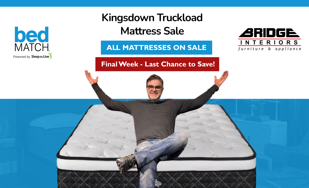 Kingsdown Truckload Mattress Sale - Bridge Interiors